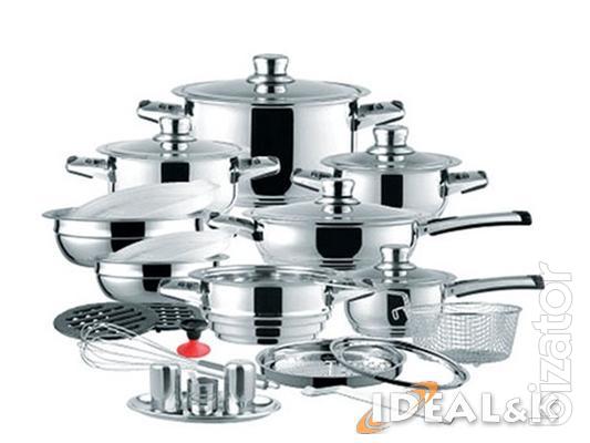 Stainless steel cookware Bergner, Berhoff, Kaiserhoff - Buy on www ...